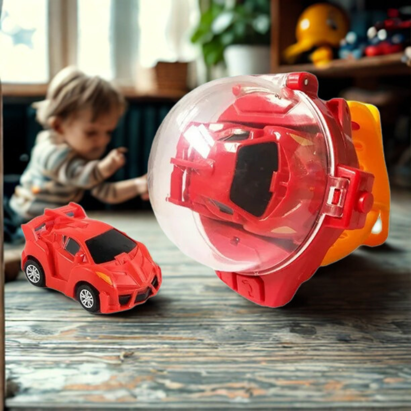 Reloj con Mini Carro a Control Remoto (El mejor regalo para niños)🎁 ...